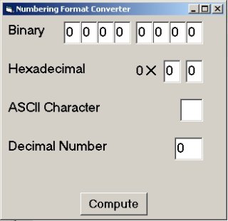 Lazure - Number Format Converter in VB6